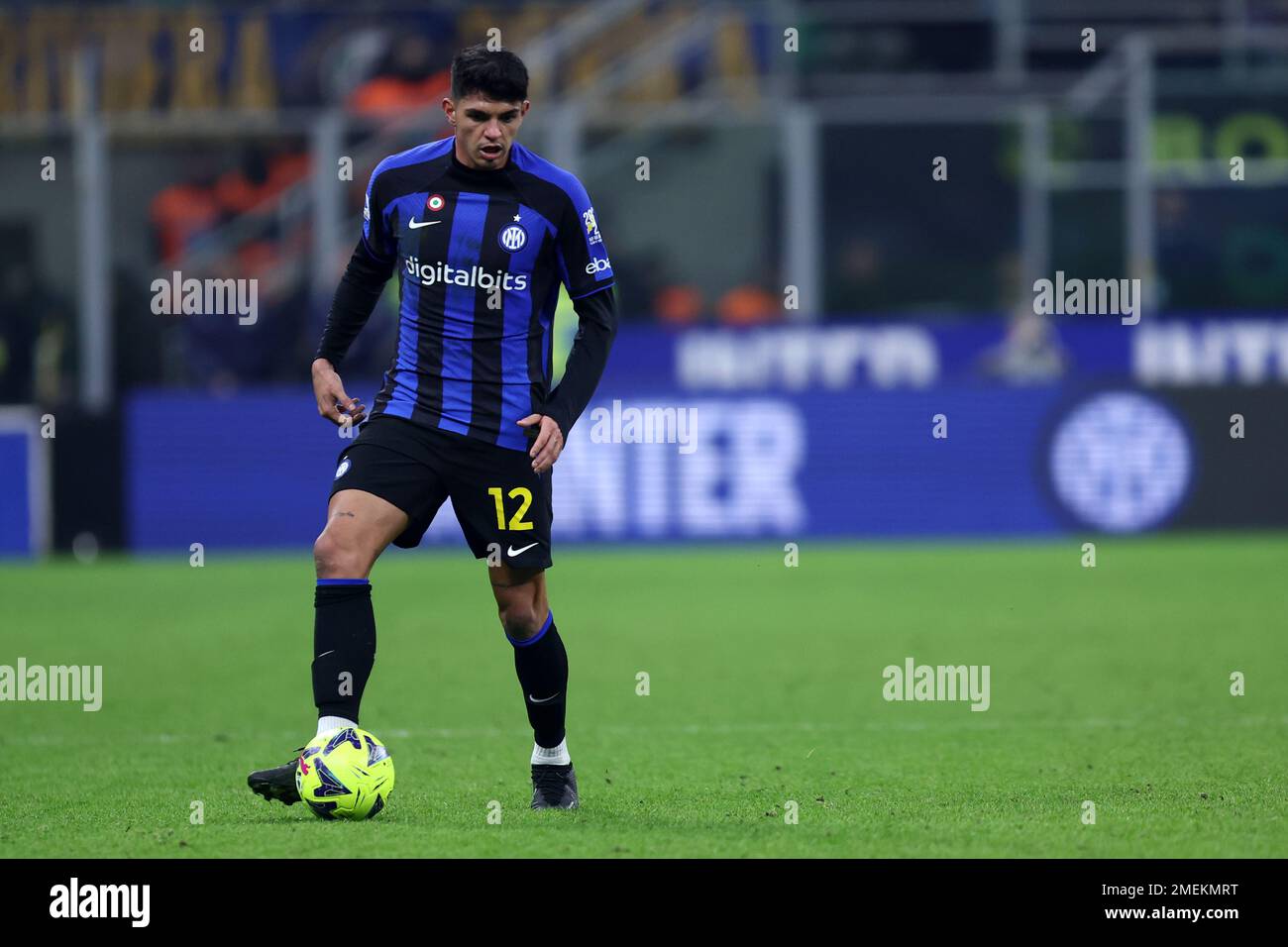 Milano, Italy. 23rd Jan, 2023. Raoul Bellanova of Fc Internazionale ...