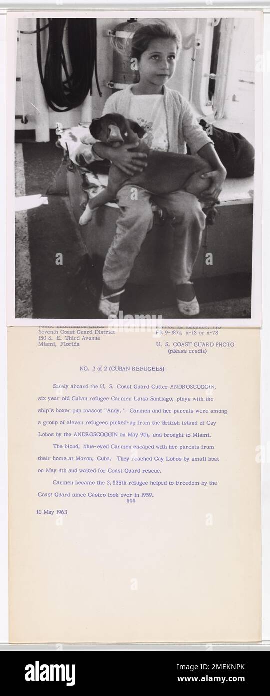 Child refugee cuban hi-res stock photography and images - Alamy