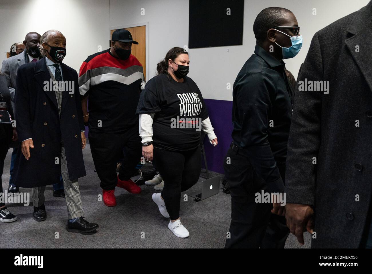Katie Wright, center, leaves Shiloh Temple International Ministries ...