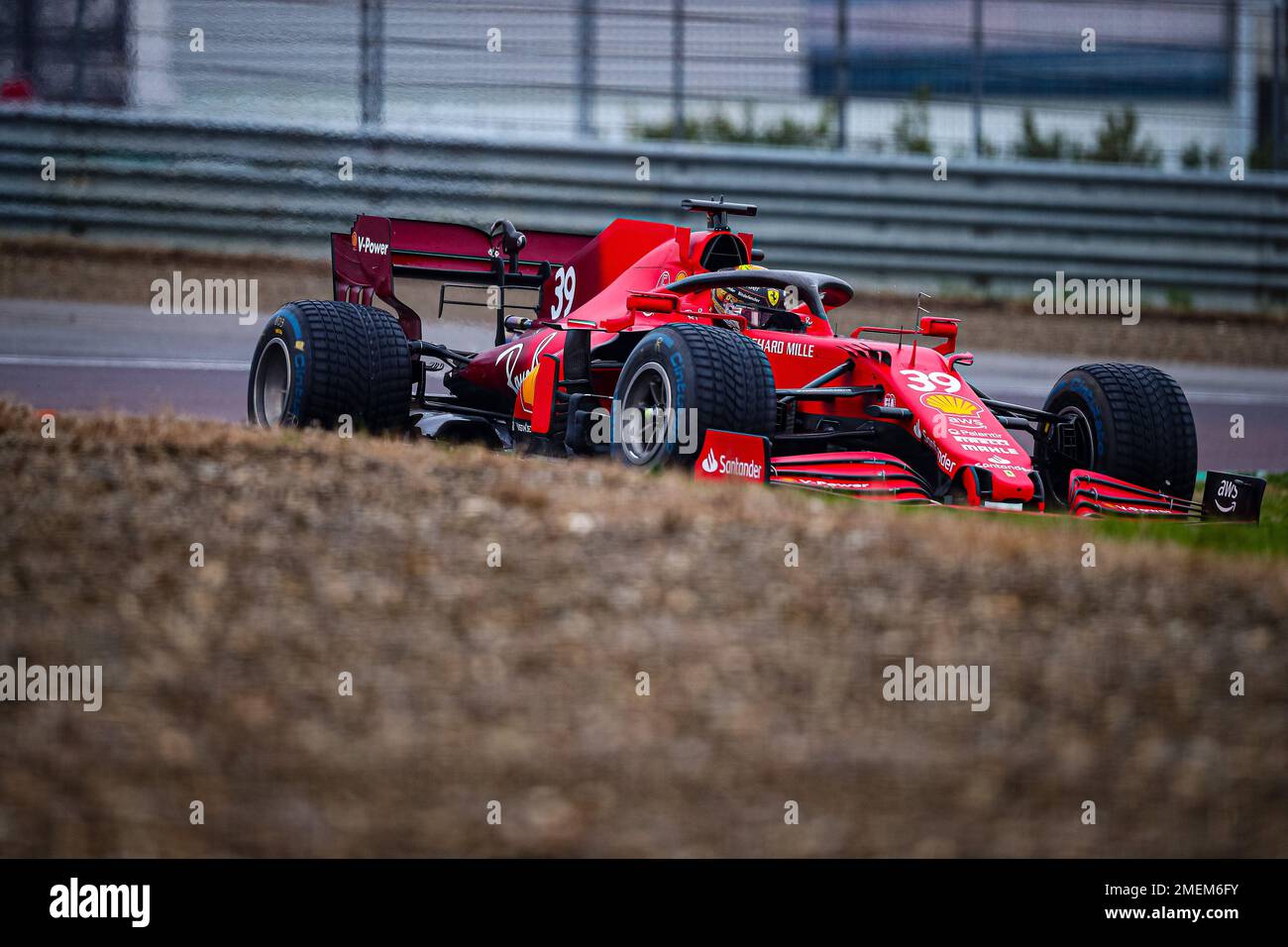 #39 Robert Shwartzman, Scuderia Ferrari during a test with the old 2021 ...