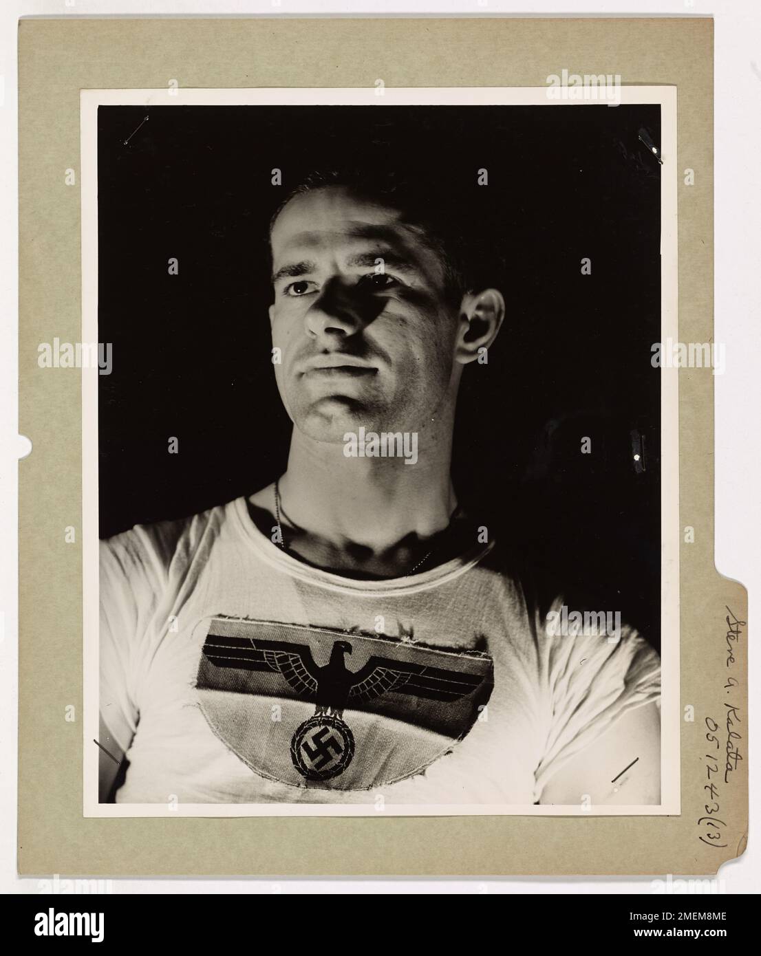 Coast Guardsman Steve M. Kalata, boatswain's mate first class, is shown ...