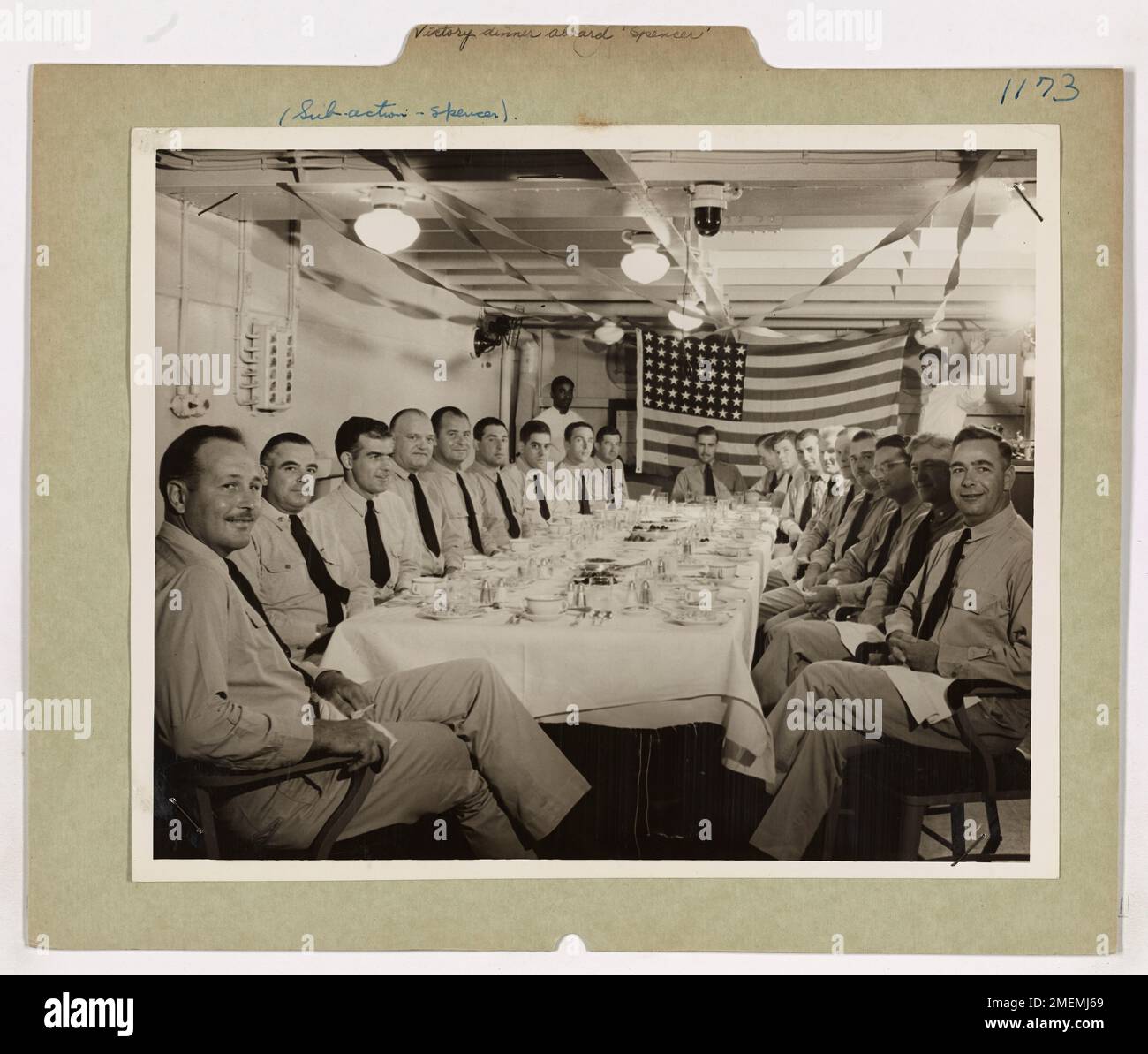The officers aboard the U.S. Coast Guard cutter Spencer celebrate their ...