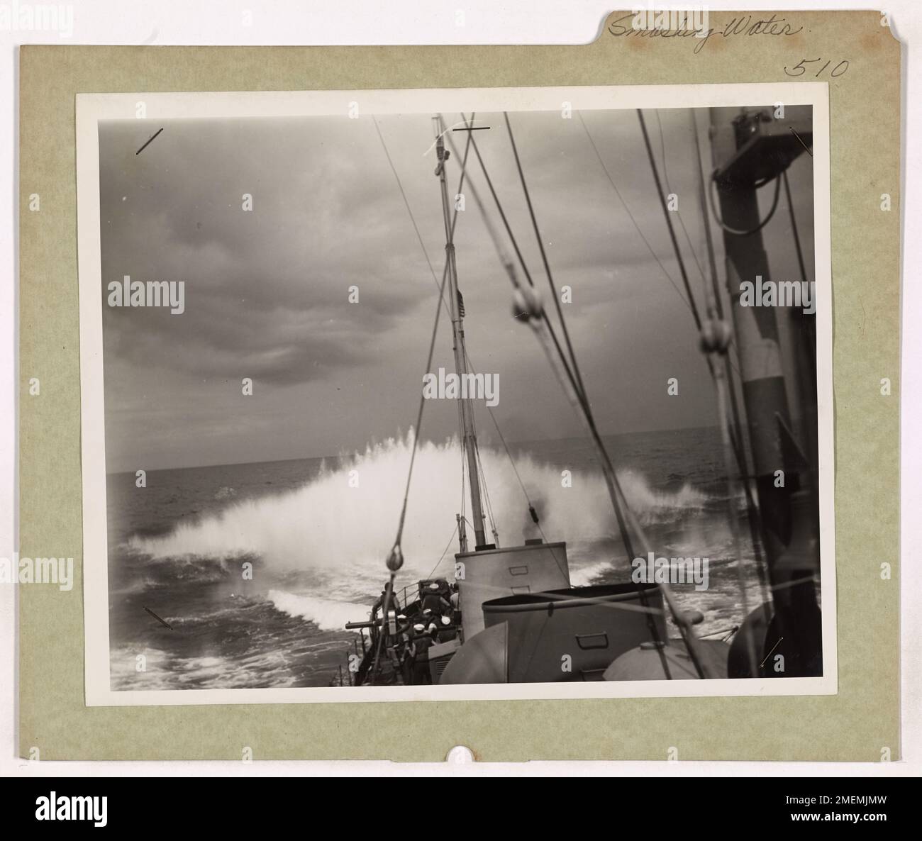A U.S. Coast Guard cutter of the 165-foot Icarus class drops a depth ...