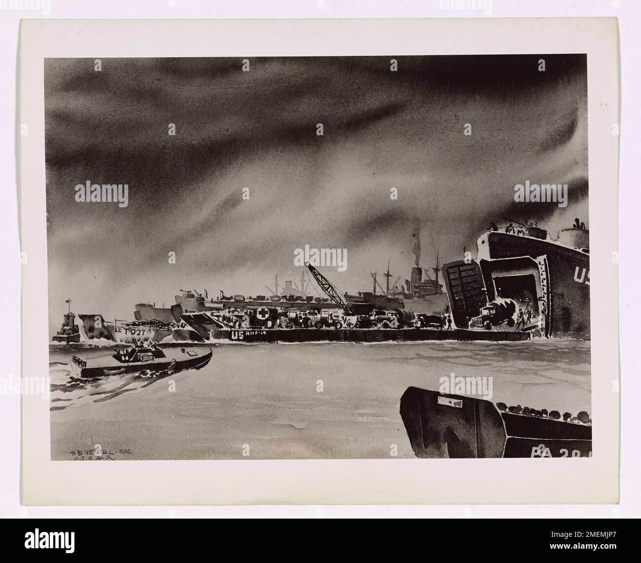 Lst normandy hi-res stock photography and images - Alamy