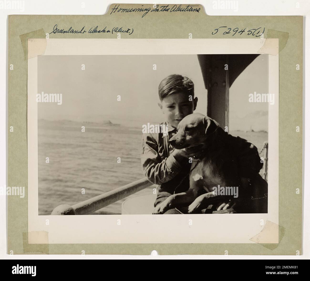 Homecoming in the Aleutians. "Waggie" Goes Too-- As the Aleuts return ...