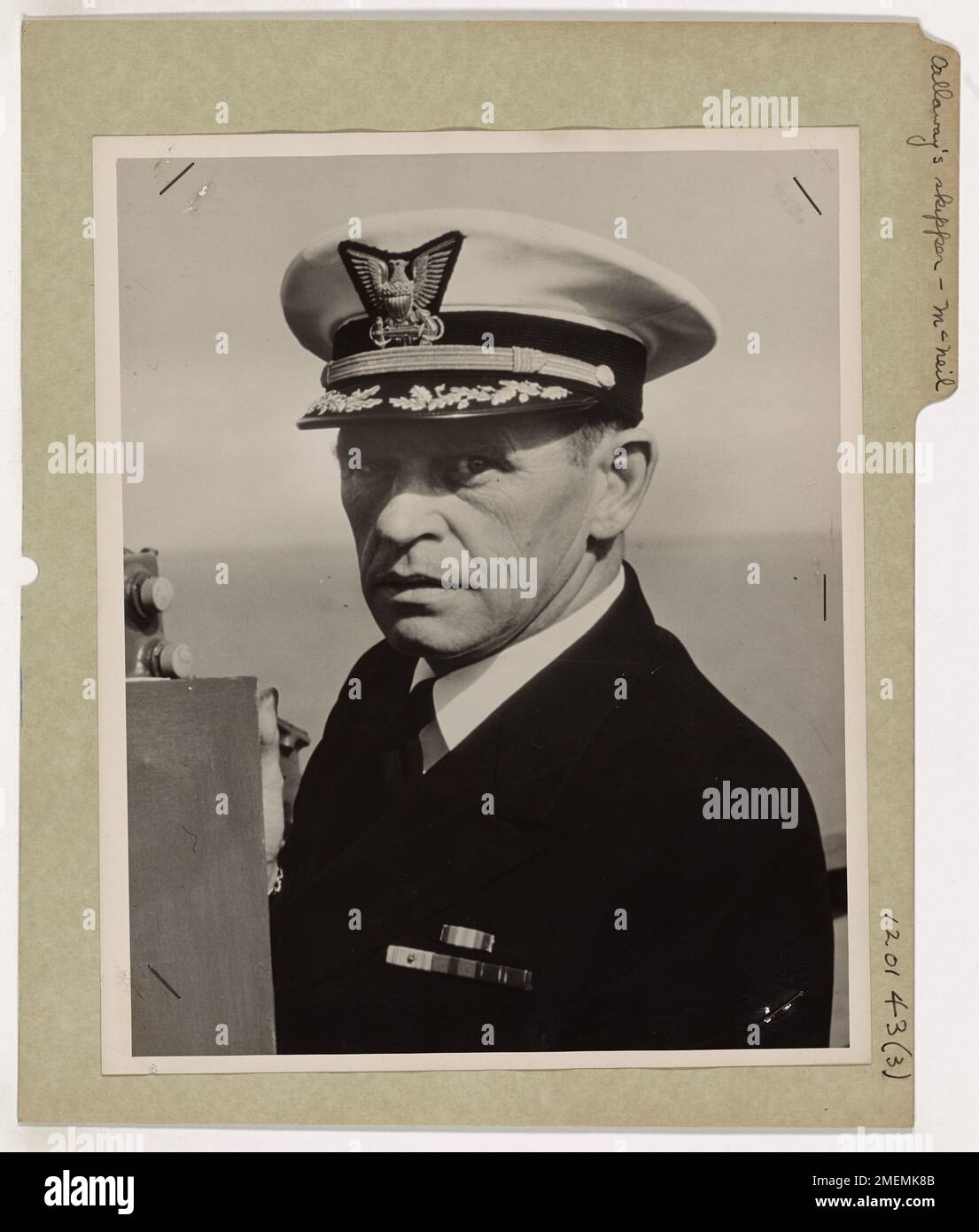 Skipper Of The Bombed USS Callaway. Coast Guard Captain Donald C ...
