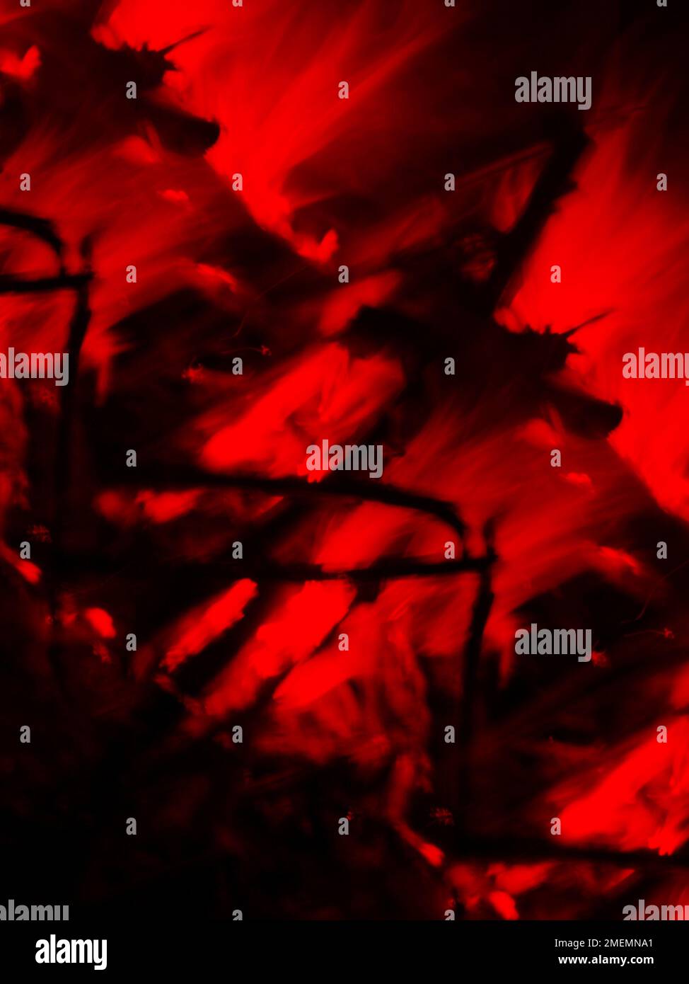 Red Blood jittery cinematic paint liquid spread abstract vivid ...