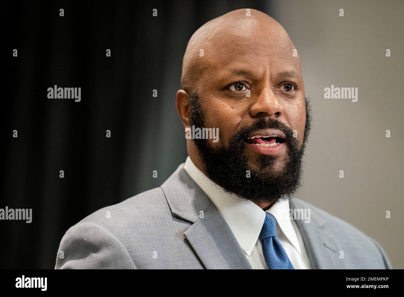 Attorney Thomas D. Bowers III speaks on behalf of his client Chyna ...