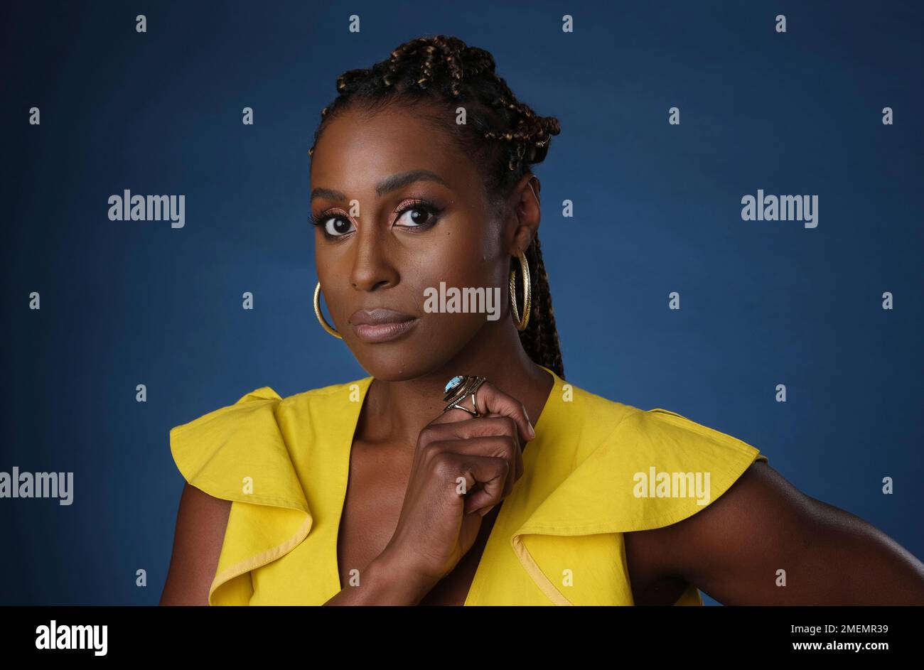 FILE - This July 24, 2019 file photo shows Issa Rae, an executive ...