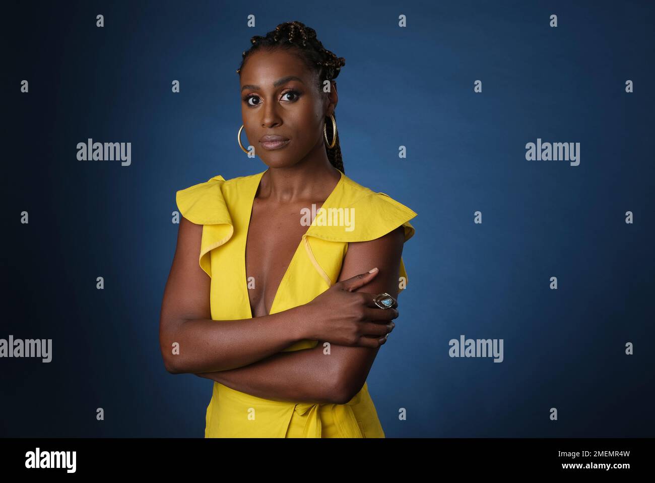 FILE - This July 24, 2019 file photo shows Issa Rae, an executive ...