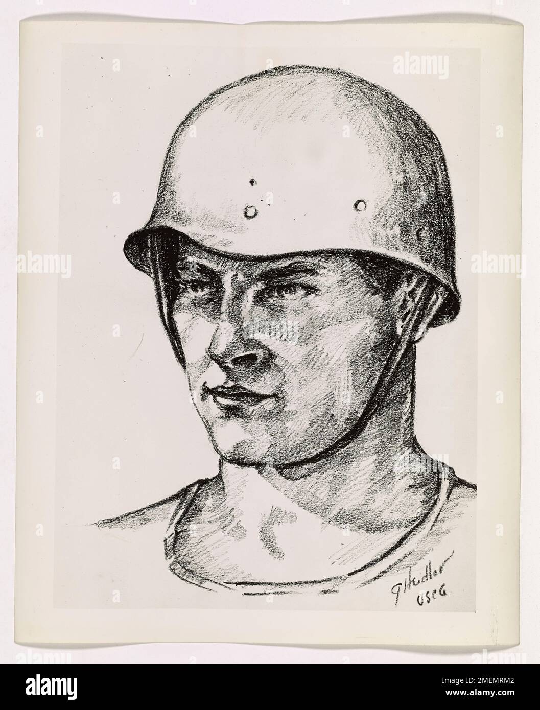 This artwork by Coast Guard Combat Artist George Hodgson Heidler ...