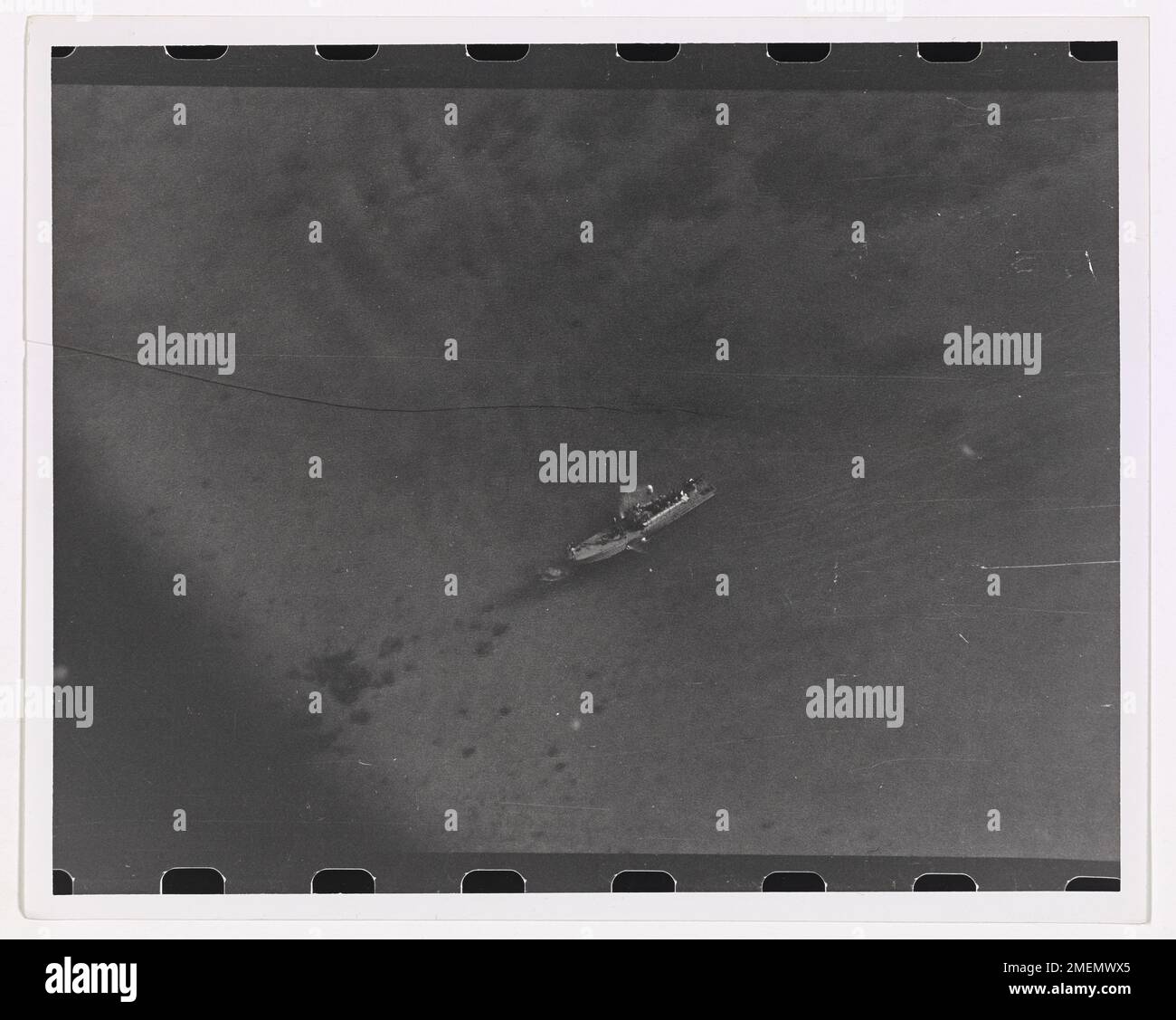 A Communist Cuban Naval PT boat is seen operating off Anguilla Island ...