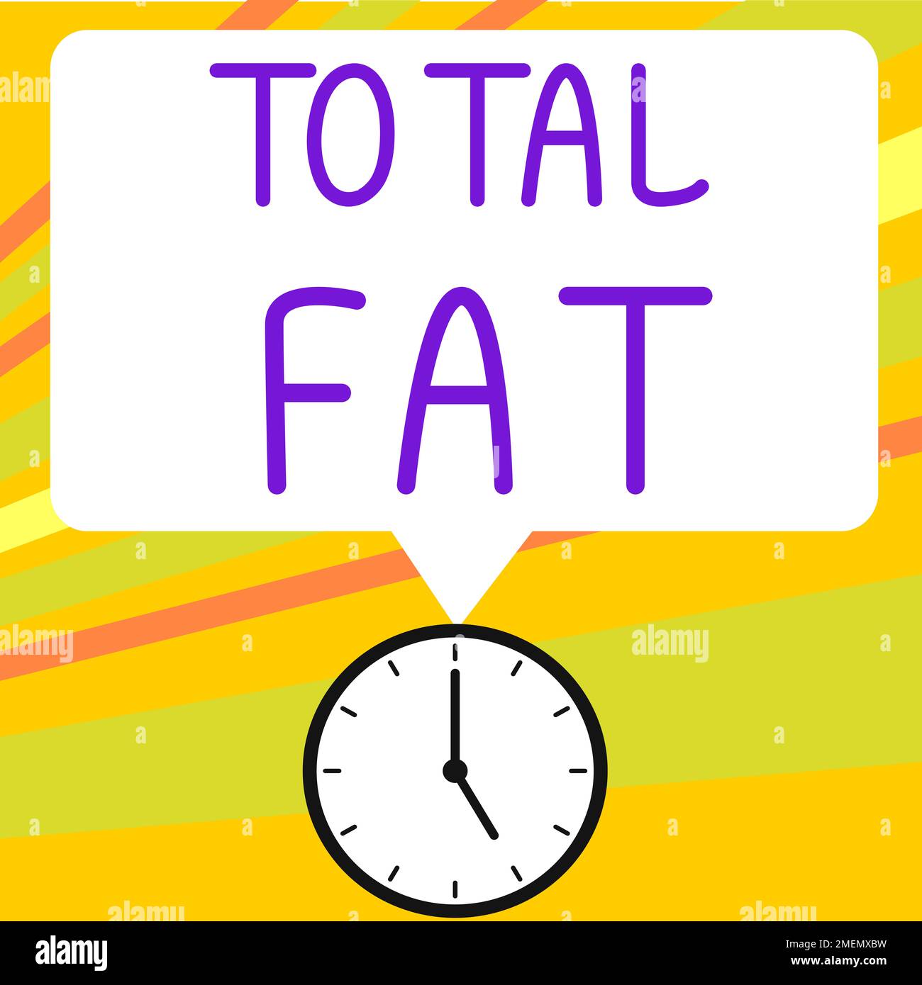 Sign displaying Total Fat. Business showcase combined value of the ...