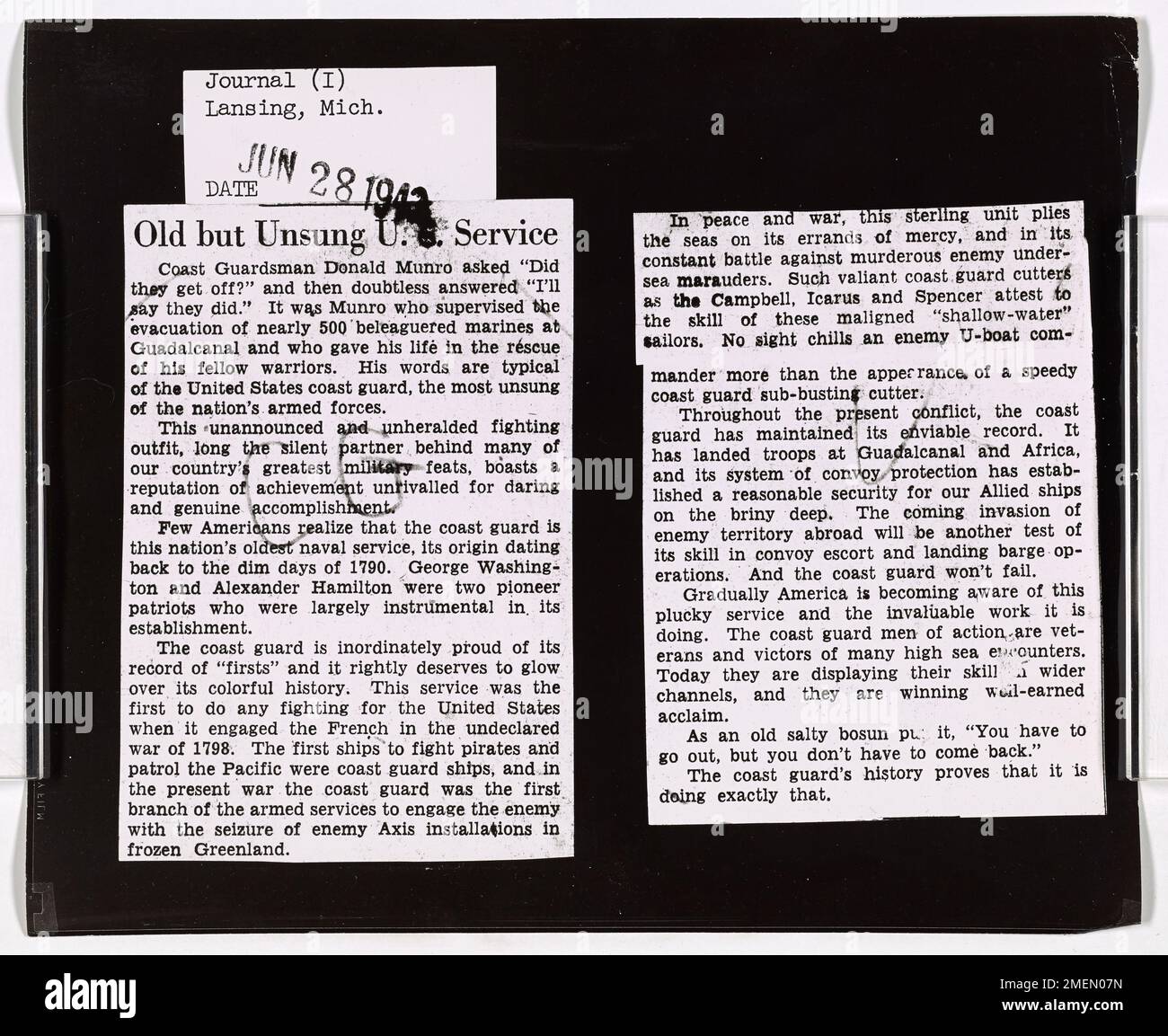 Newspaper stories hi-res stock photography and images - Alamy