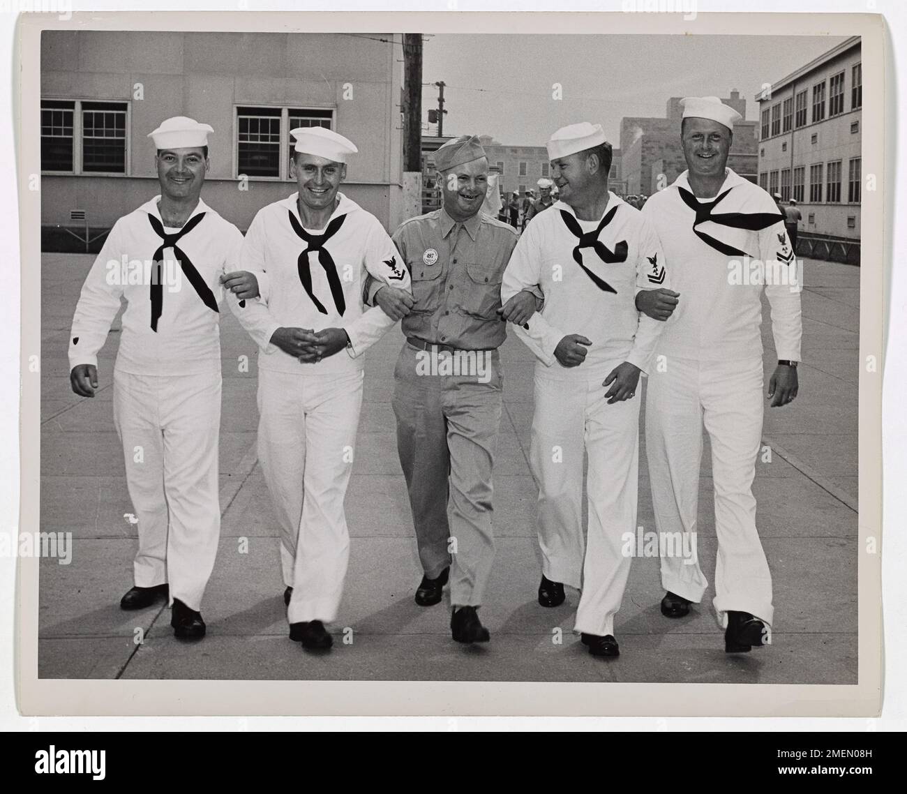 The Nevland brothers, four Coast Guardsmen and one Army soldier, reunite after two years at the ...