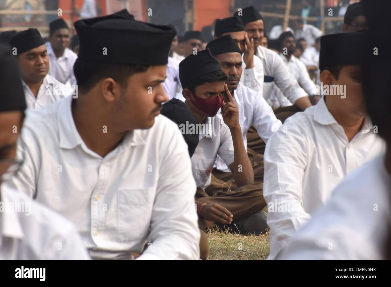 Kolkata, India. 24th Jan, 2023. The Hindu Nationalist organization ...