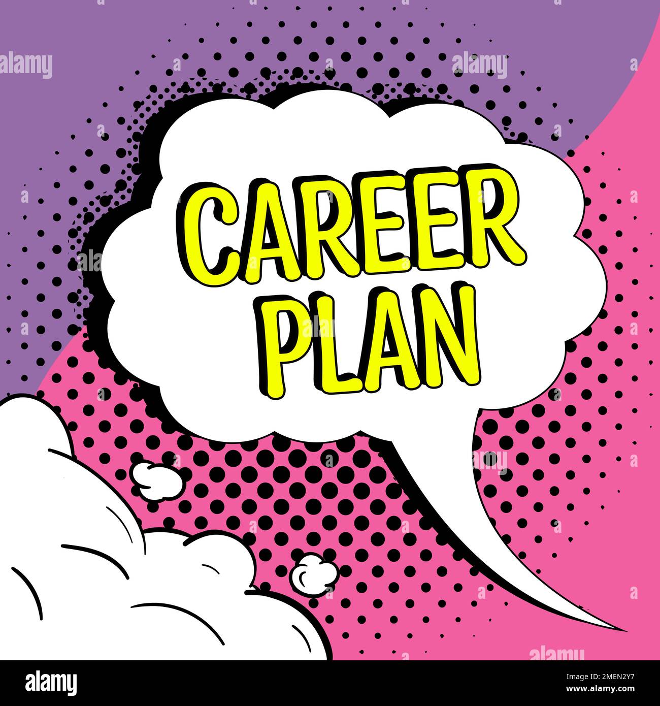 Text showing inspiration Career Plan. Business idea ongoing process ...