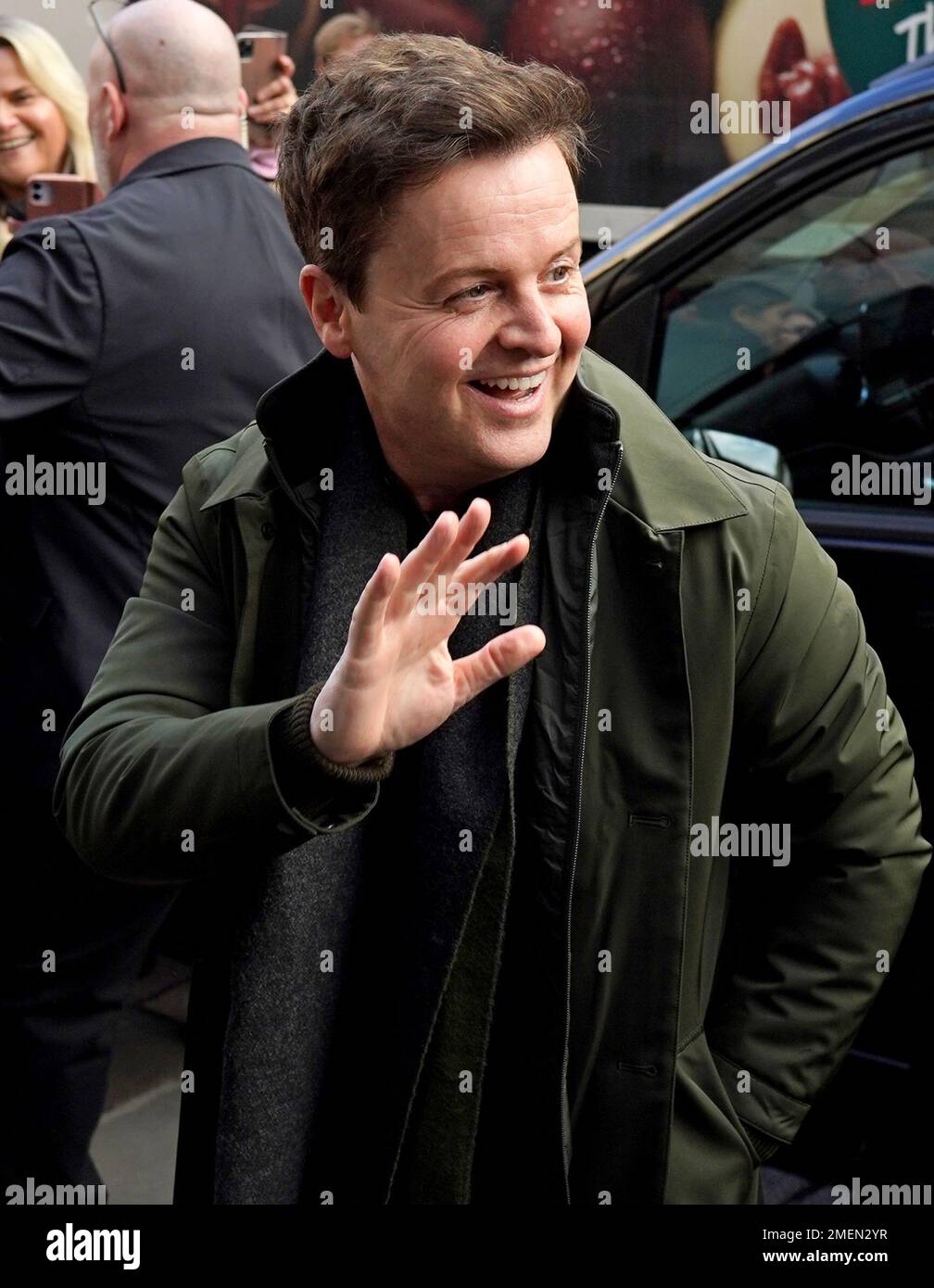 Host Declan Donnelly arrives for the Britain's Got Talent auditions ...