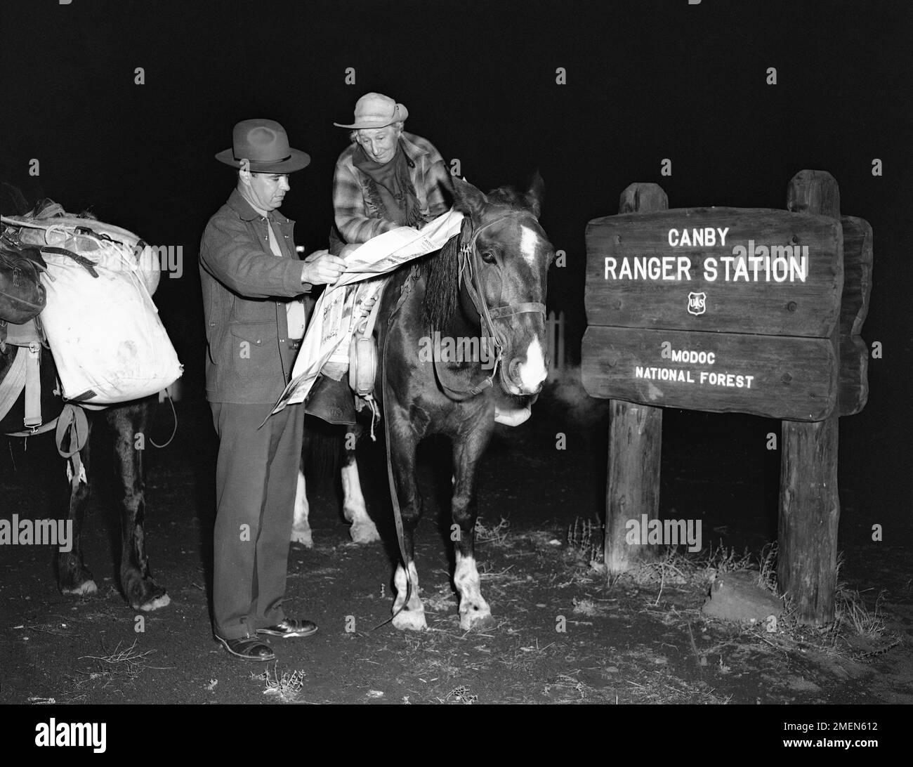 Mesannie Wilkins, hardy Maine woman, gets directions from District ...