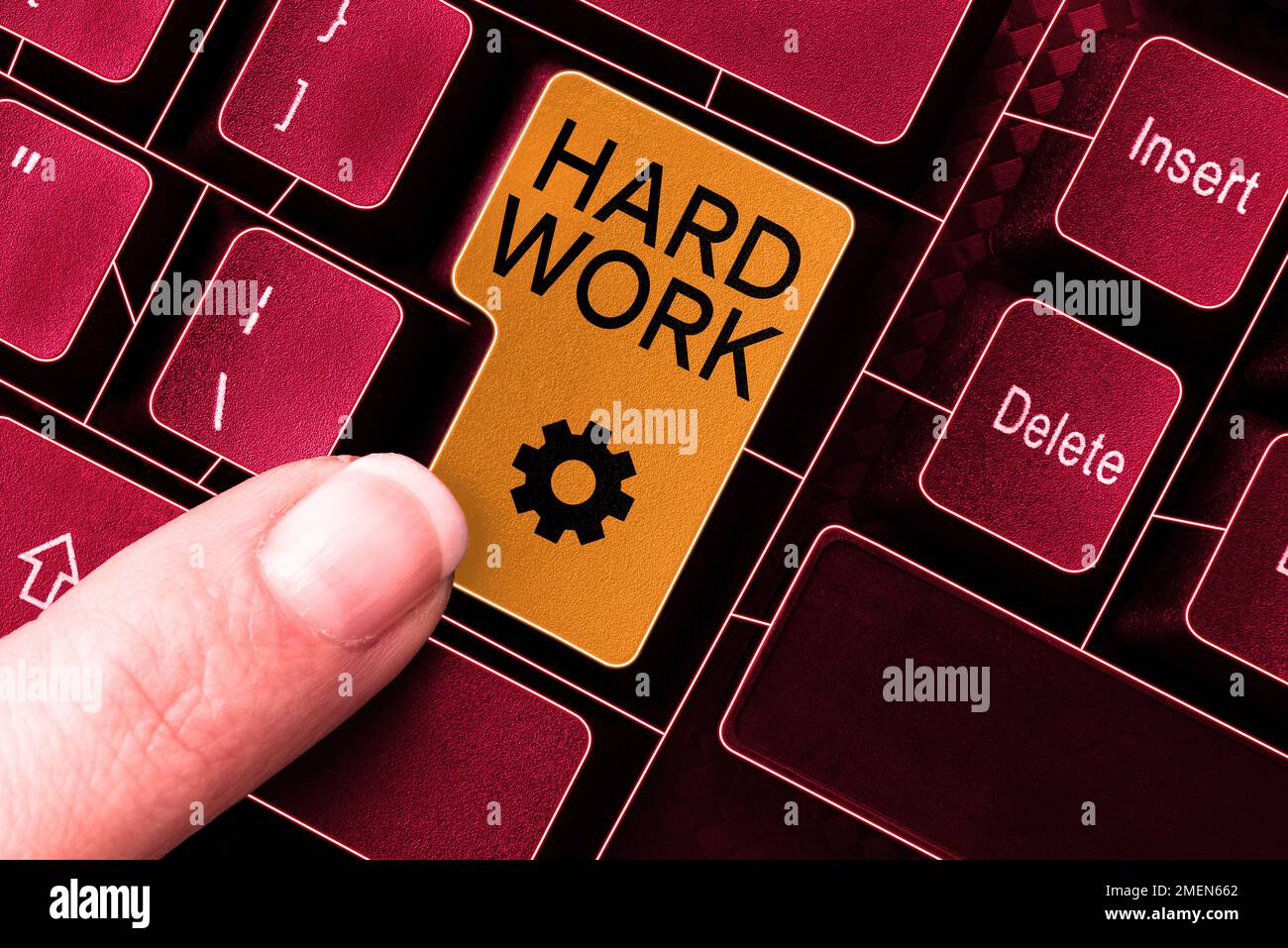 Writing displaying text Hard Work. Business approach always putting a ...