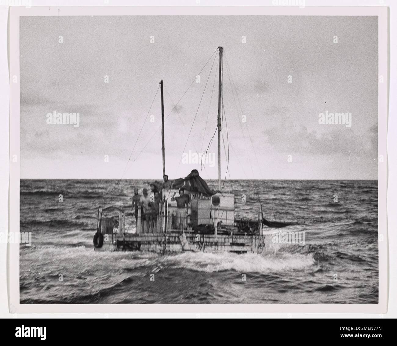 A Coast Guard plane provides assistance to the fishing vessel AMBERJACK ...