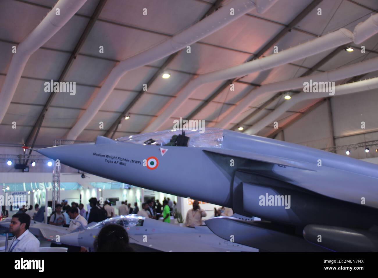 Bengaluru, Karnataka India- 20th February, 2019. HAL Tejas Mk2 was ...