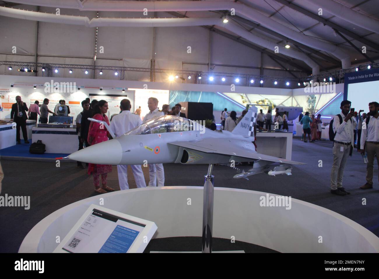 Bengaluru, Karnataka India- 20th February, 2019. Naval Tejas Mk2 was ...