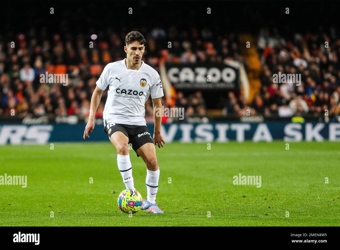 Andre Almeida of Valencia during the Spanish championship La Liga ...