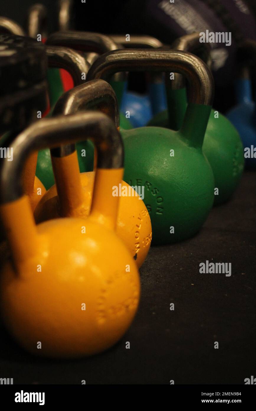 Keep fit equipment hi-res stock photography and images - Alamy