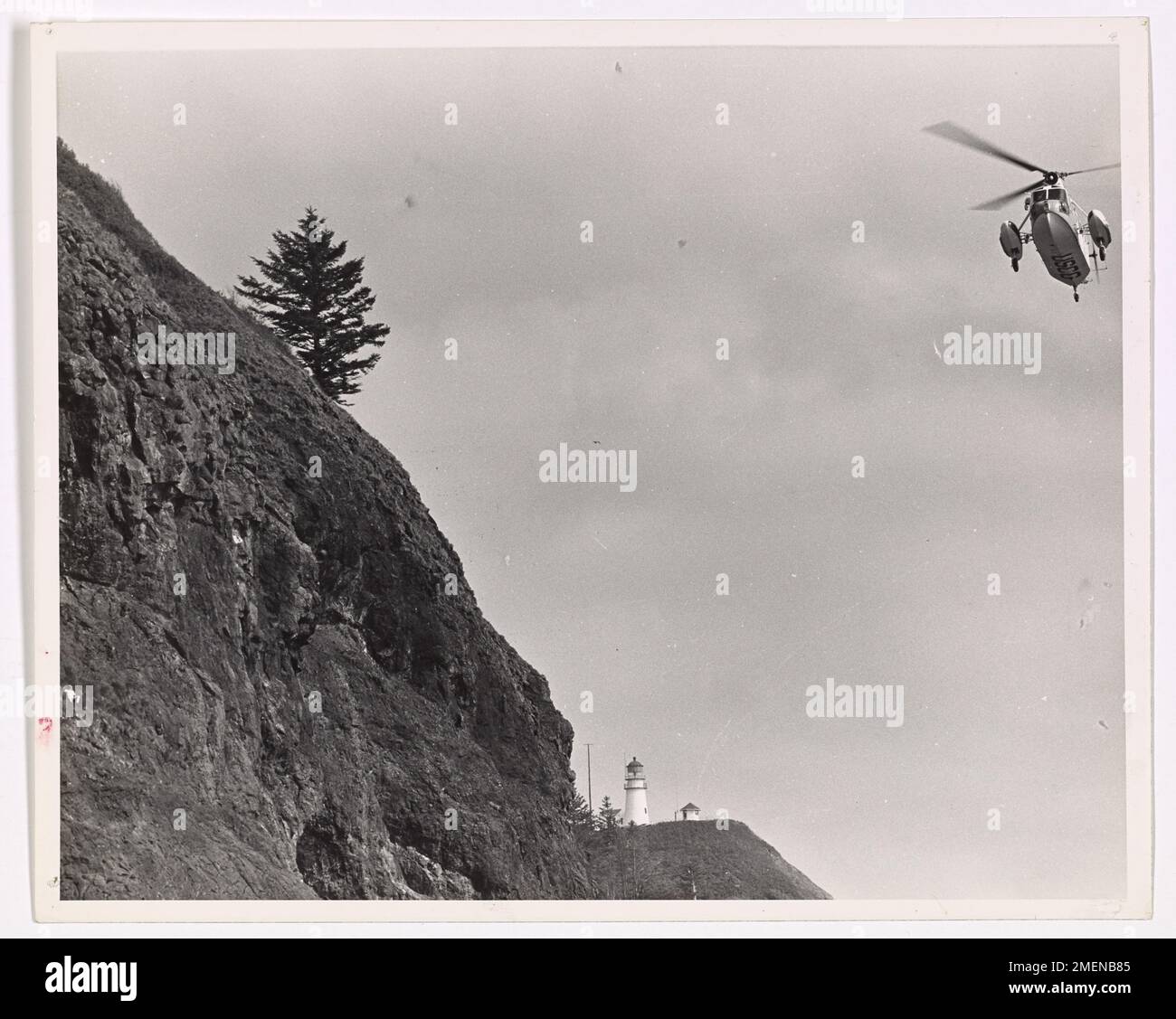 A Coast Guard helicopter rescues Lance Packer during an emergency ...