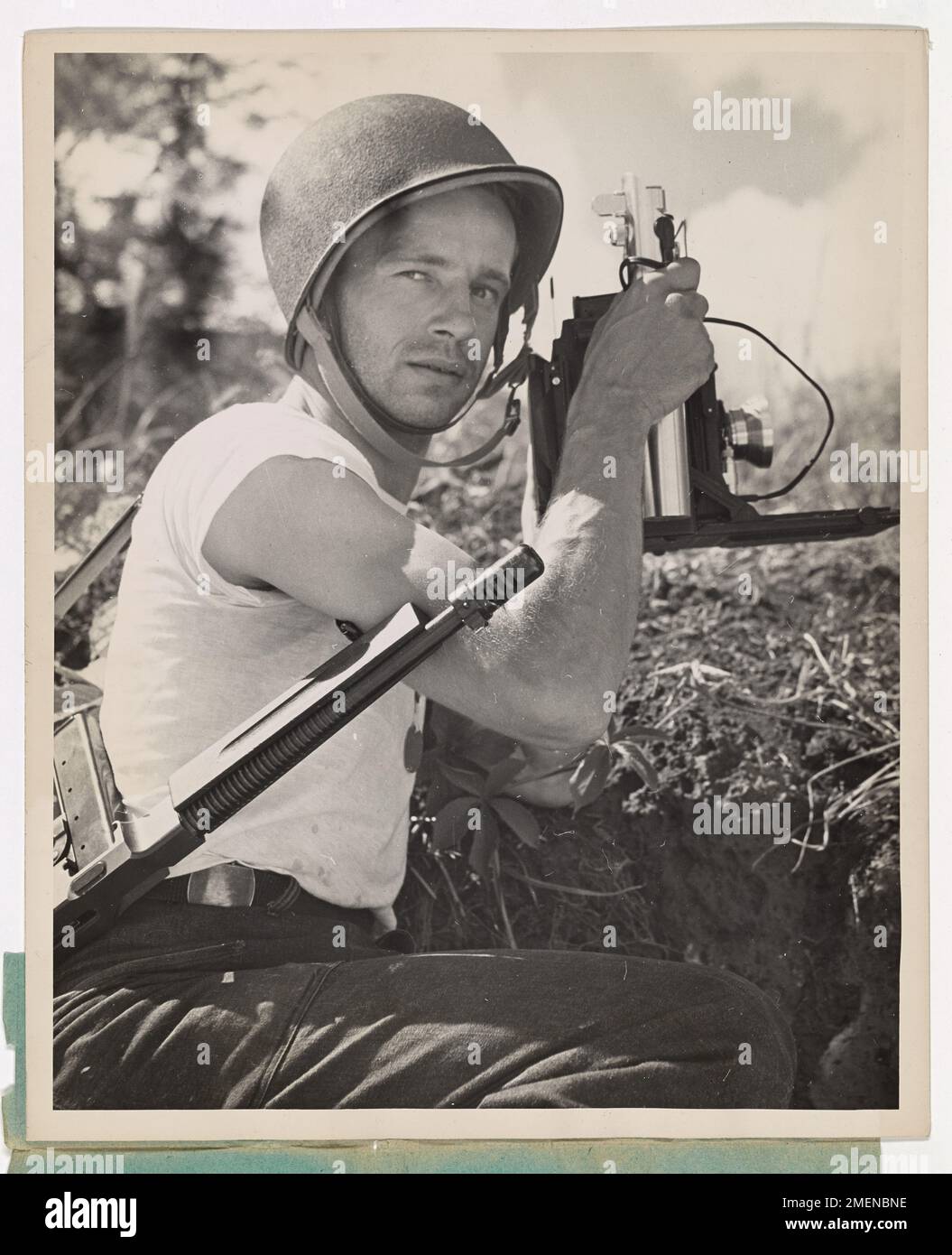 John L. Vane, a Coast Guard Combat Photographer from Albany, New York ...