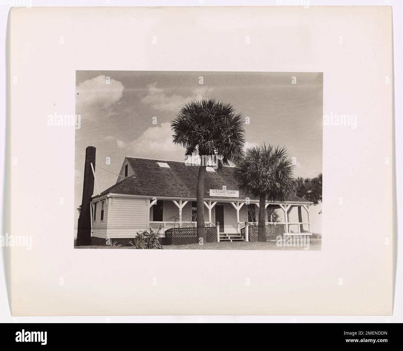 The U.S. Coast Guard's Chester Shoal Station, shown in this image ...