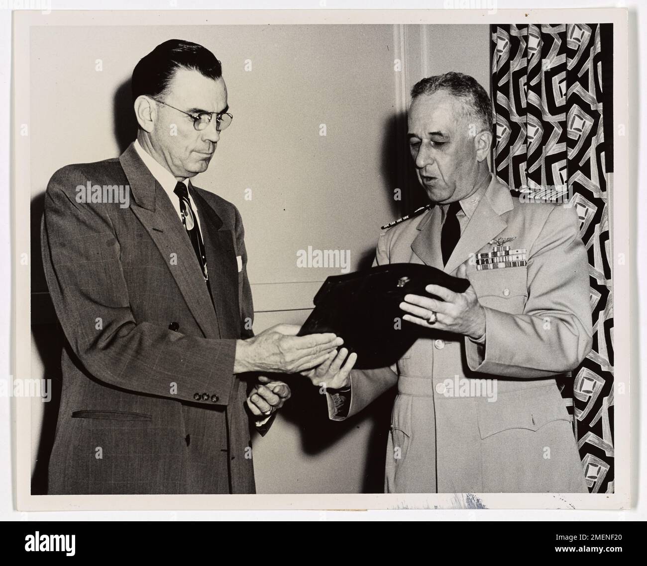 Captain Frank A. Leamy, Commander of the 8th Coast Guard District ...