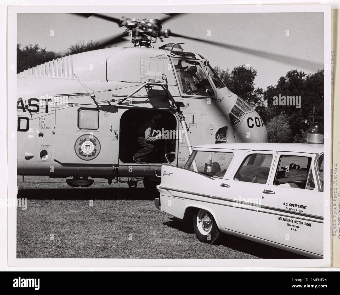 Gary Hilton is transferred to an ambulance after being rescued by a ...