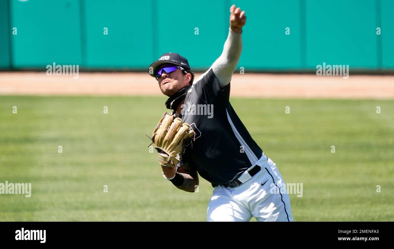 Grand Canyon outfielder Tayler Aguilar (24) during an NCAA baseball ...