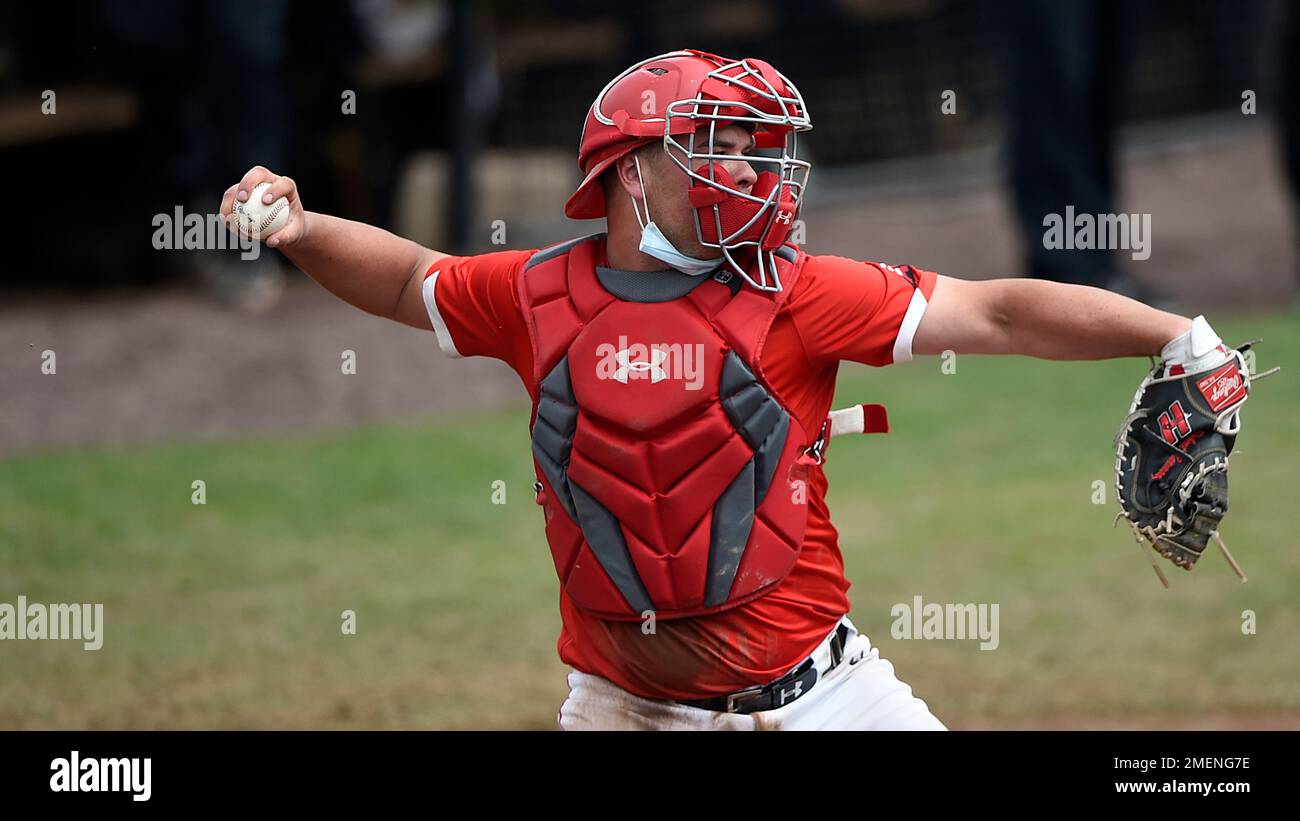 Hartfotd's Robert Carmody during a baseball game on Saturday, April 10 ...