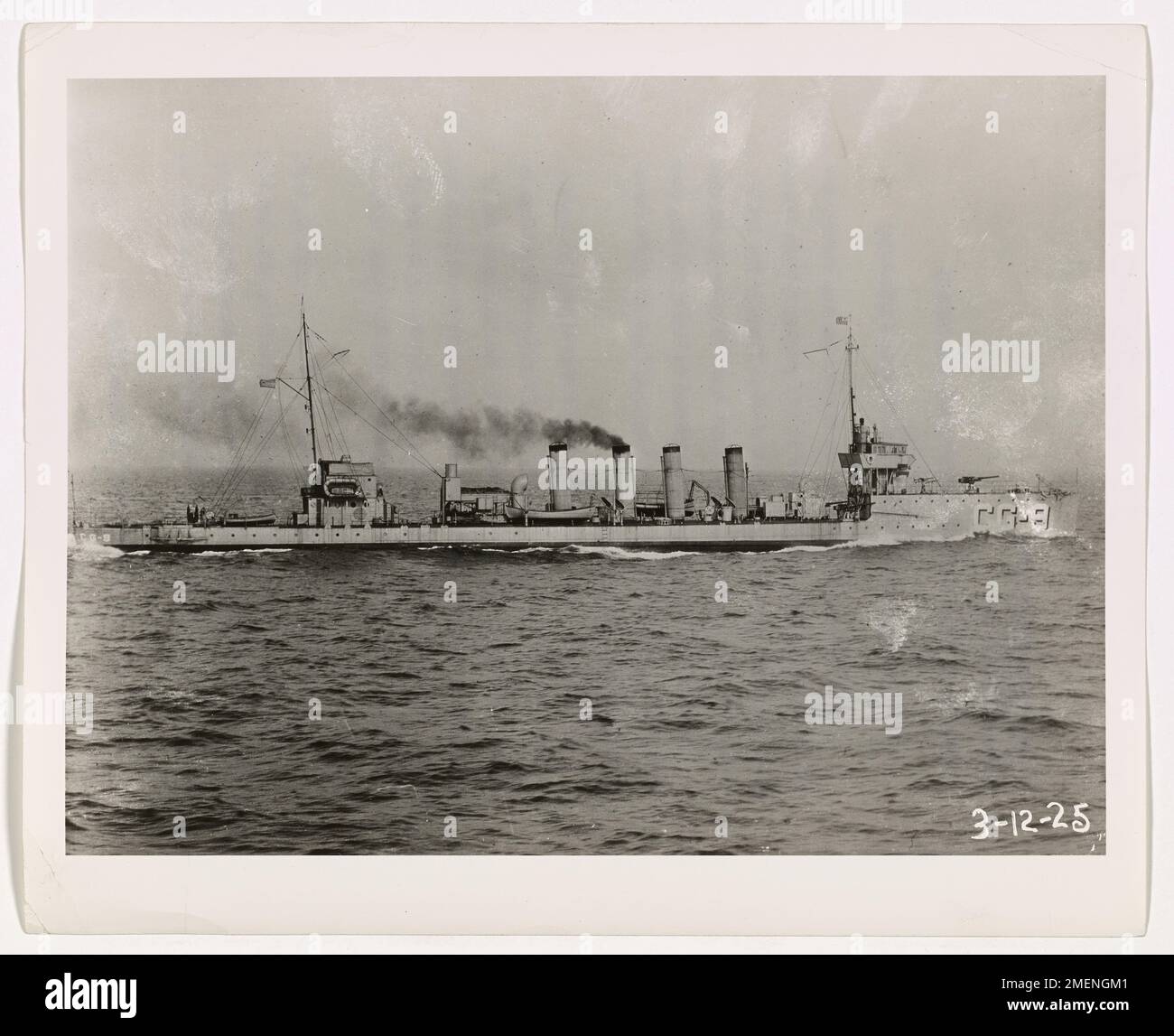 The Coast Guard Destroyer BEALE patrols the Atlantic, conducting surveillance and searching for ...