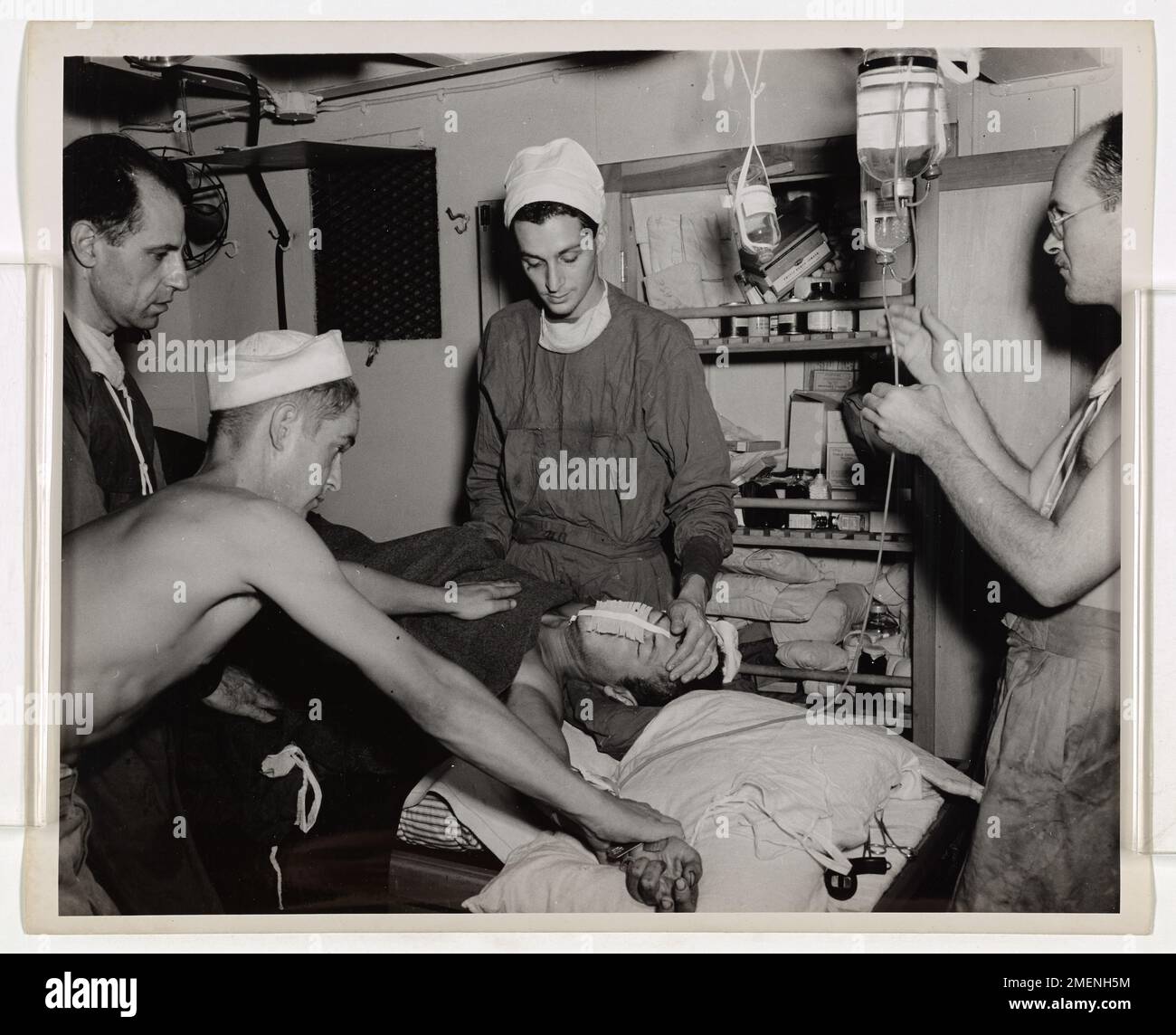 A Coast Guard-manned LST (Landing Ship, Tank) at Cape Gloucester, New ...