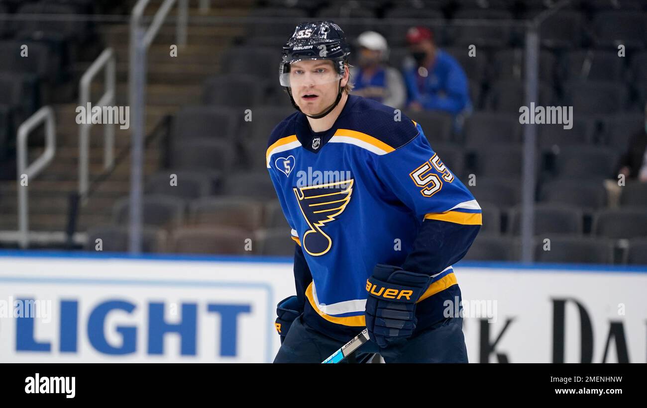 St. Louis Blues' Colton Parayko in action during the third period of an ...