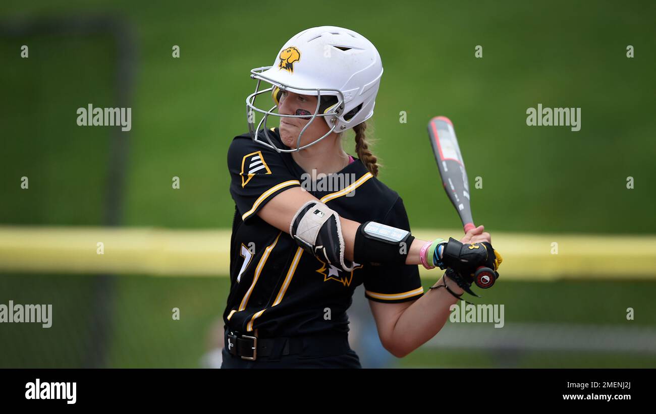 UMBC's Courtney Coppersmith during an NCAA softball game on Saturday ...