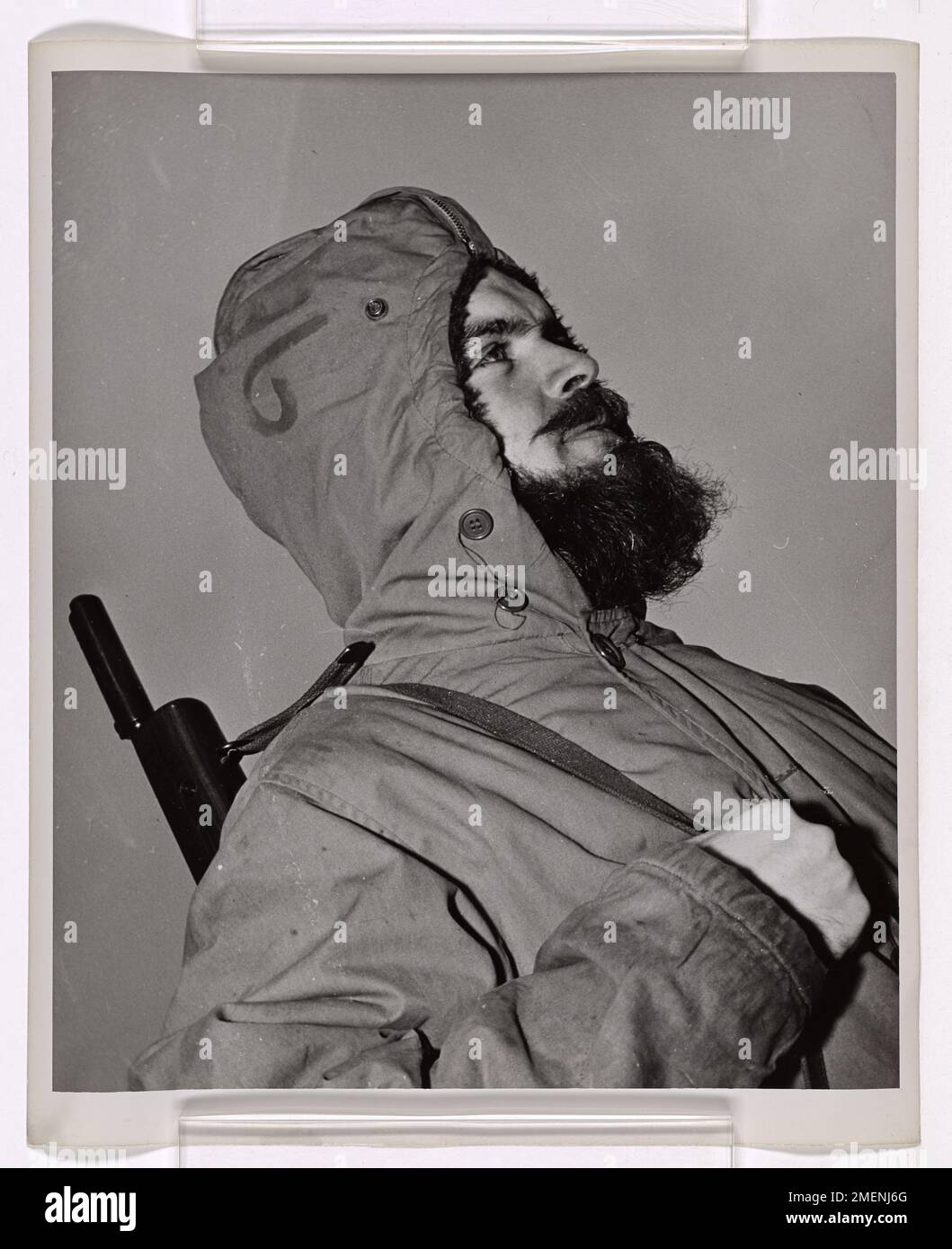 This image features Coast Guardsman Darrell W. Burbey, an Arctic ...