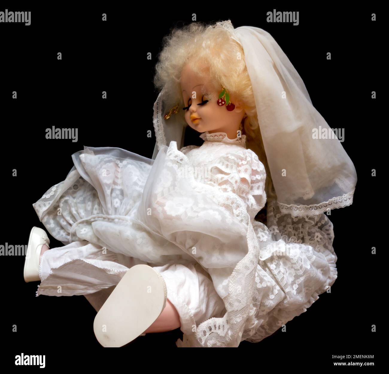 Bride doll, made in Soviet times. Soviet Union was a socialist state on ...