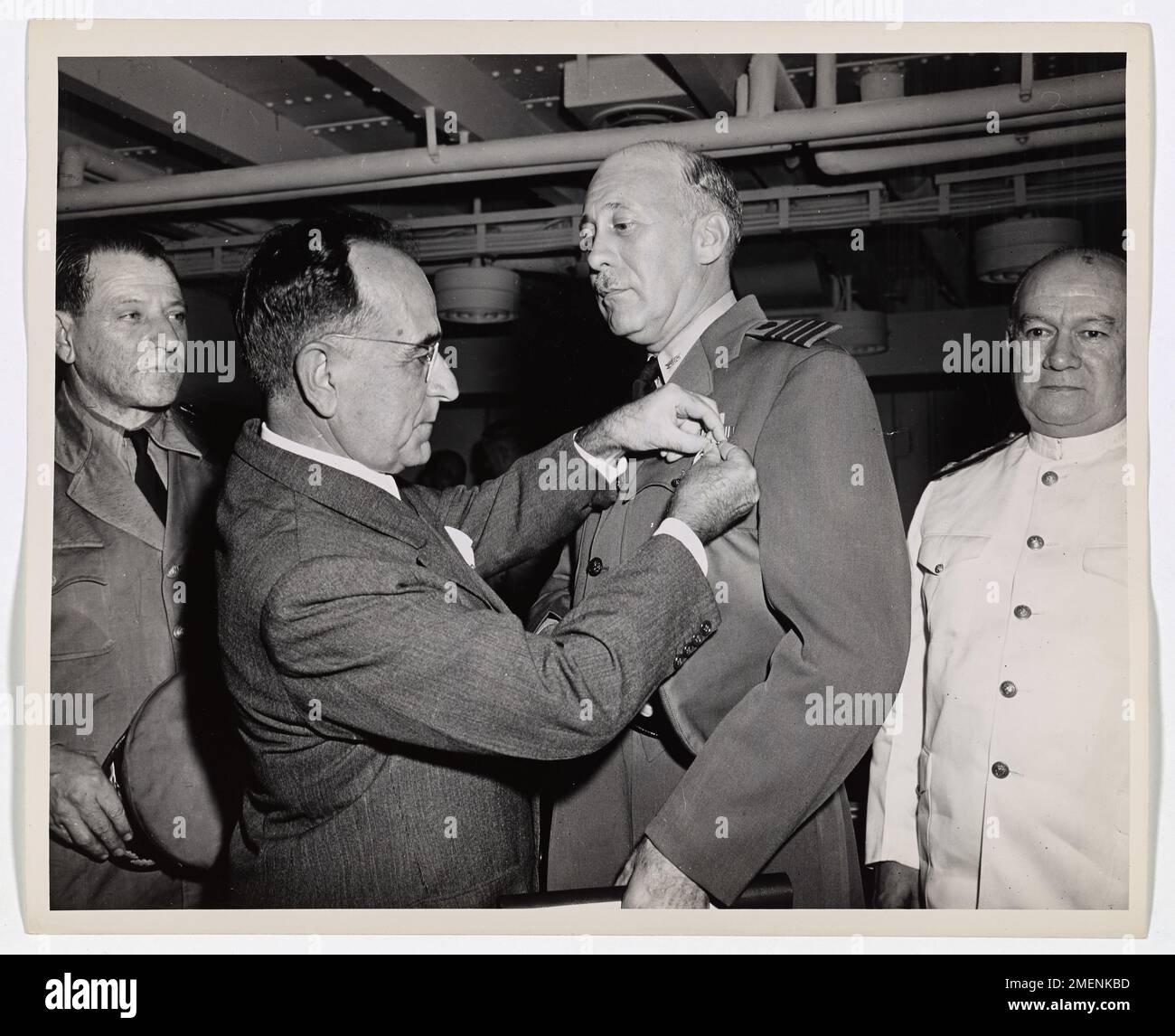 Coast Guard Skipper Decorated by Brazilian President. Coast Guard ...