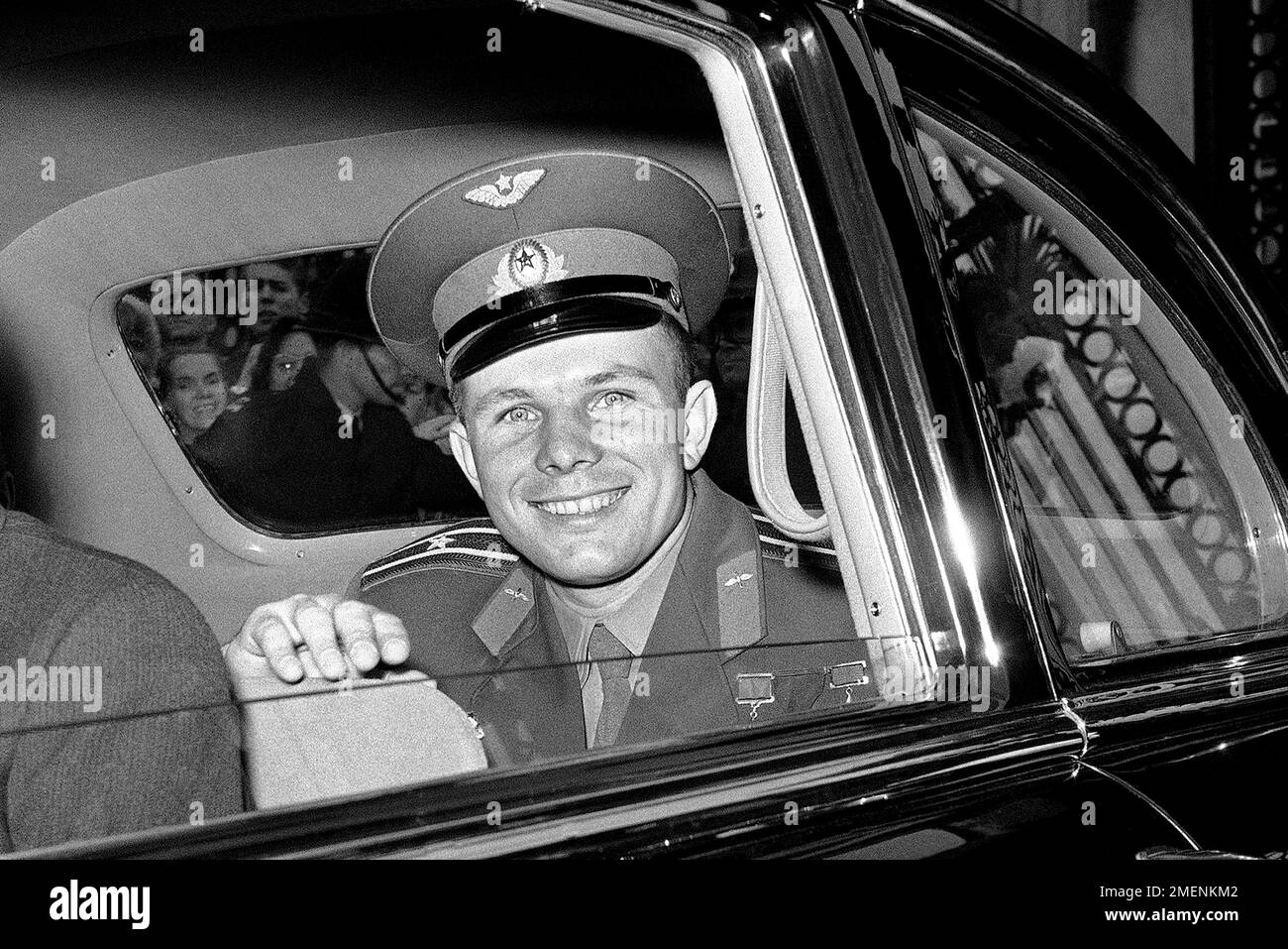 FILE - In this Friday, July 14, 1961 file photo, Major Yuri Gagarin ...