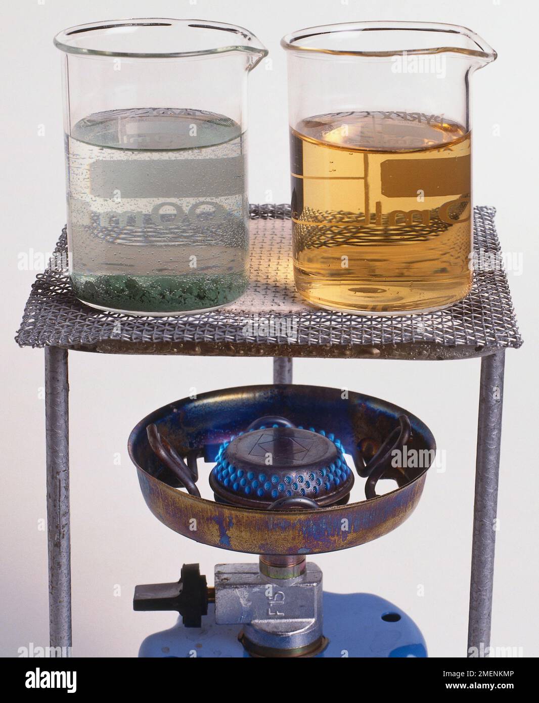 Chalk and sugar in hot water Stock Photo - Alamy