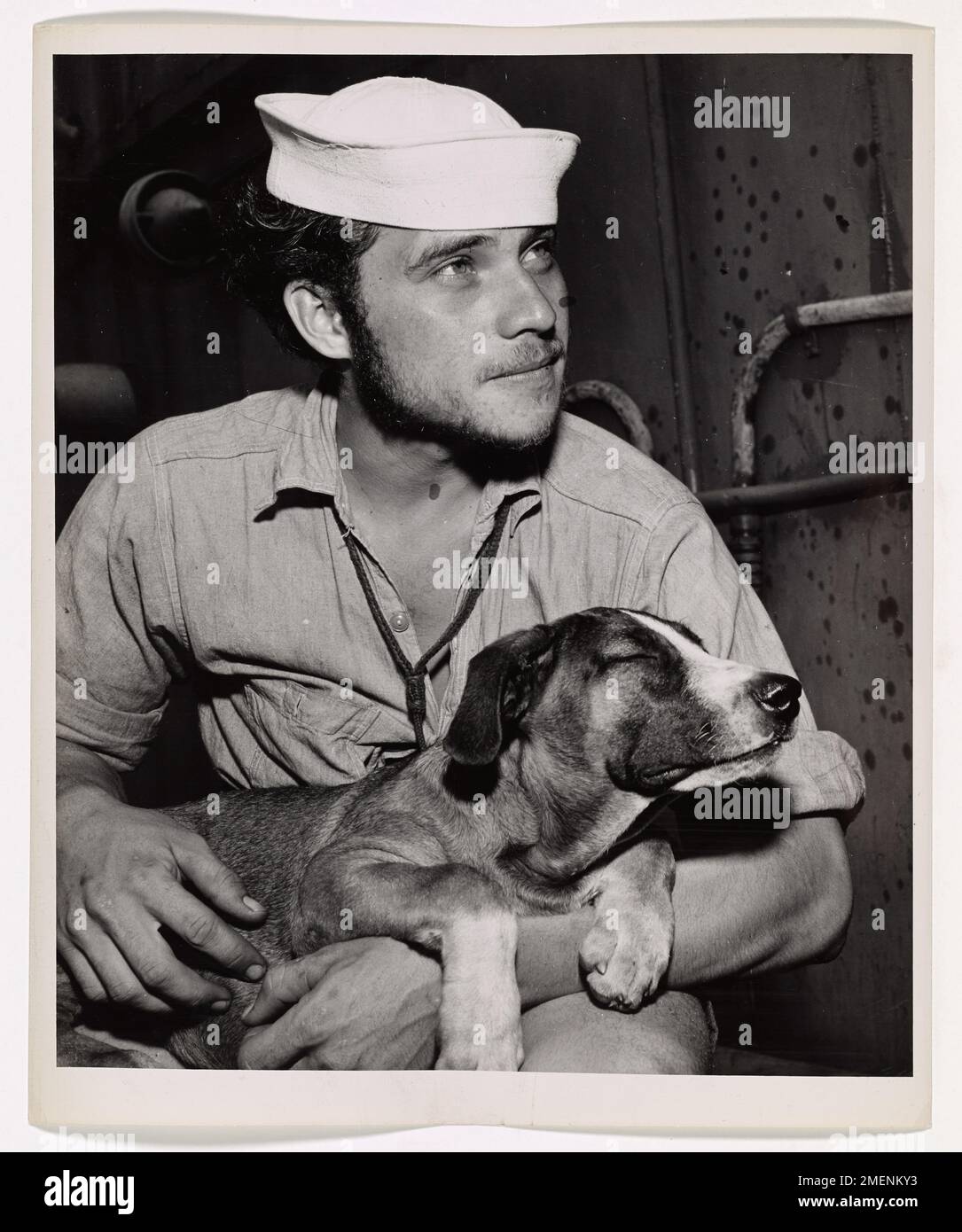 This image shows 'Tugboat', the mascot of a Coast Guard-manned cargo ...