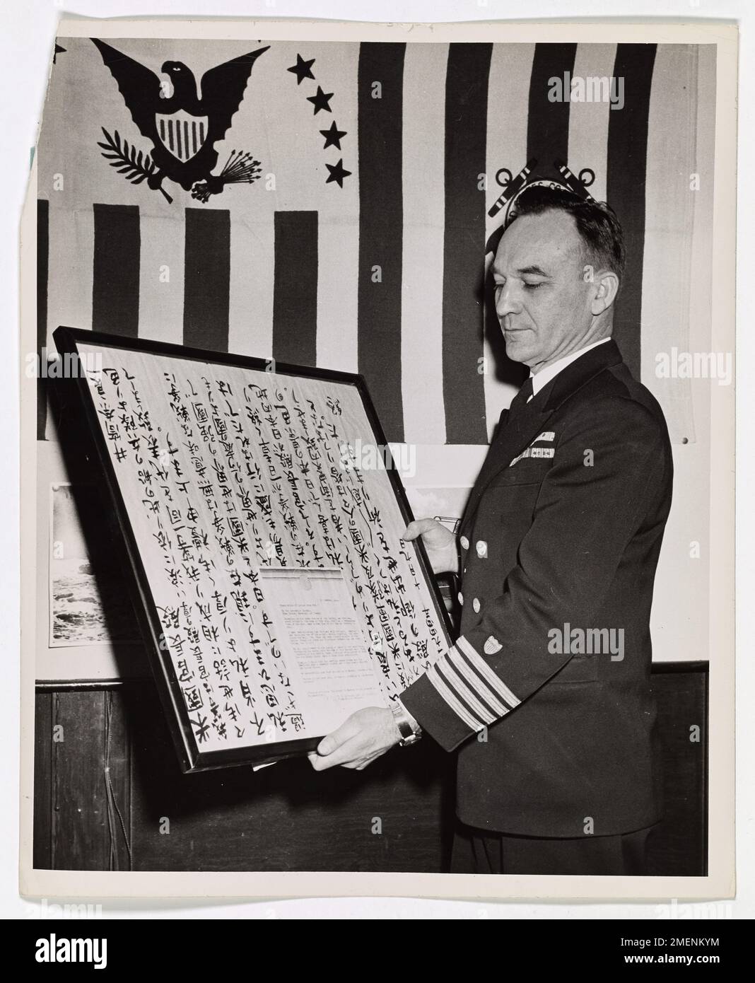 After being captured aboard a Coast Guard-manned ship in the Pacific, a ...