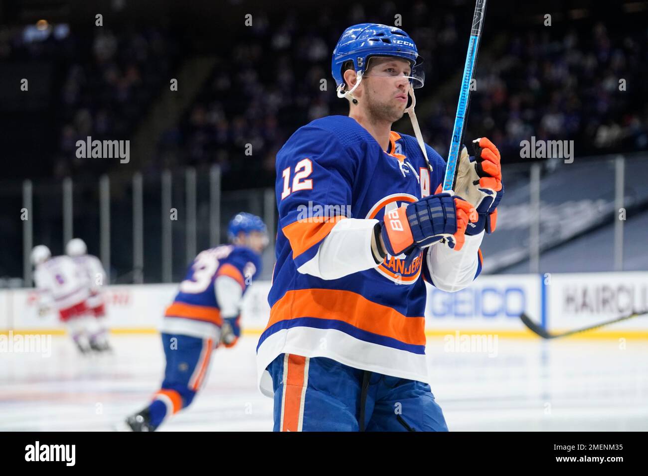 New York Islanders' Josh Bailey (12) during the first period of an NHL ...