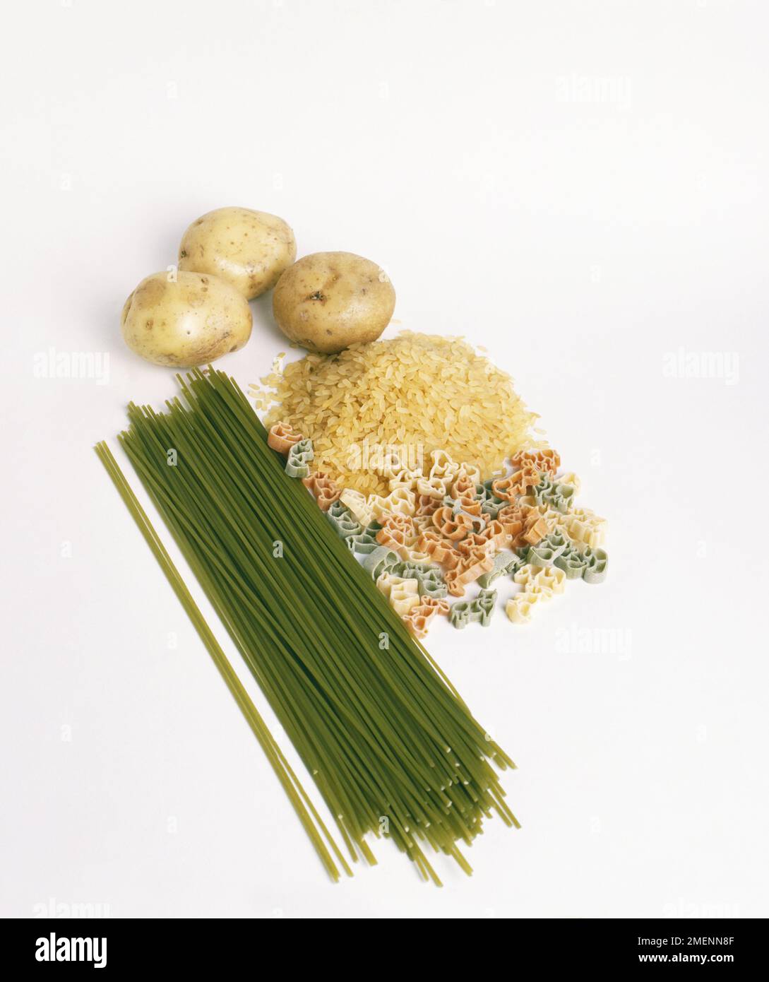 Pasta, potatoes and rice Stock Photo - Alamy