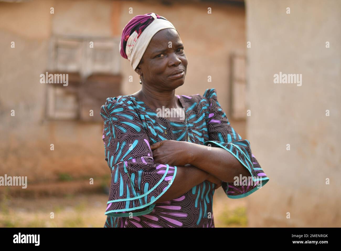 portrait of elderly african woman Stock Photo - Alamy